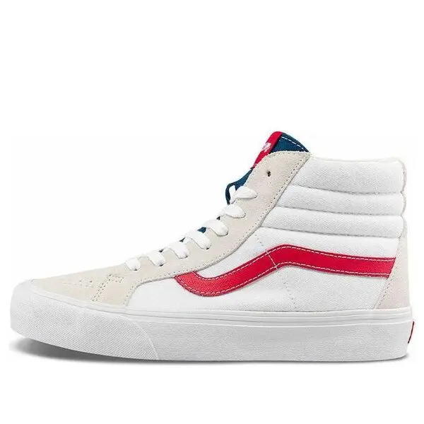 VANS Sk8-hi Reissue Vr3 Lx High Top Sneakers - White/red