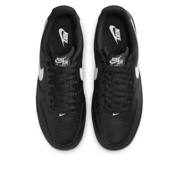 Nike Force 1 Low Athletic Sneakers - Black/white