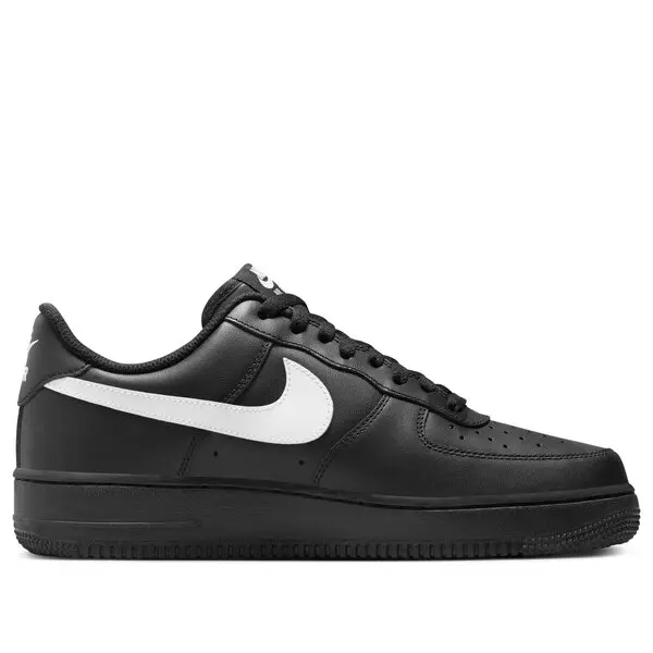 Nike Force 1 Low Athletic Sneakers - Black/white