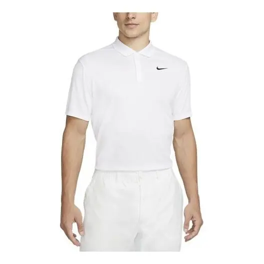 Nike Court Dri-fit Logo Polo Shirt - Default Colorway