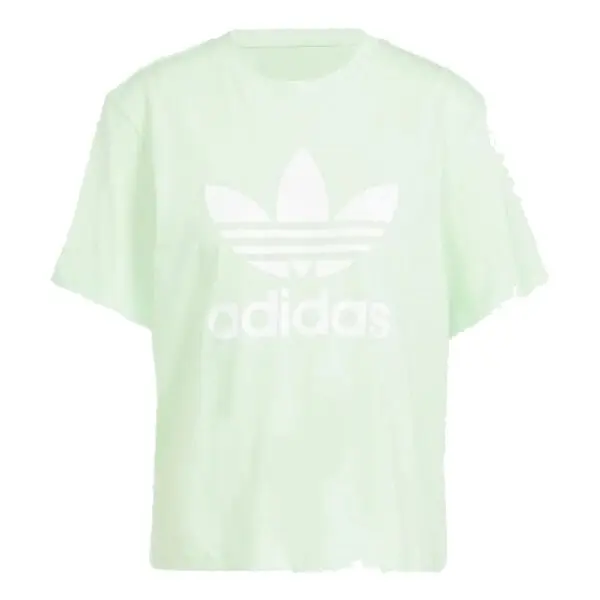 Adidas Adicolor Trefoil Boxy T-shirt - Green