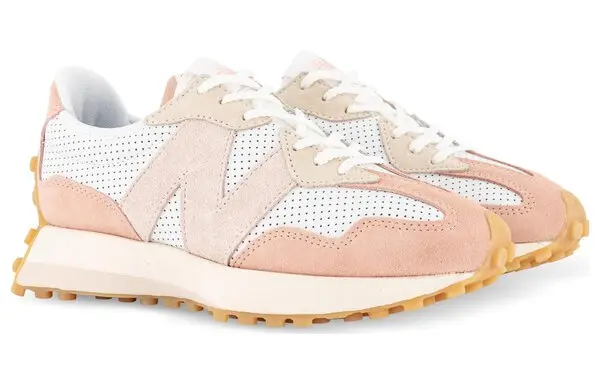 NEW BALANCE 327 Sneakers - Pink/white