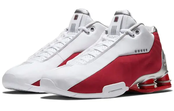 Nike Shox Bb4 Retro "varsity Red" 2019 Sneakers - Red/white/silver