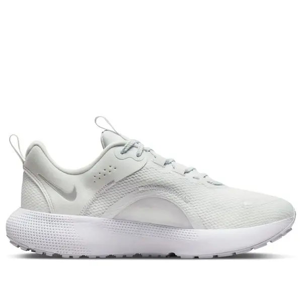 Nike React Escape Run 2 Metallic Silver Sneakers - White