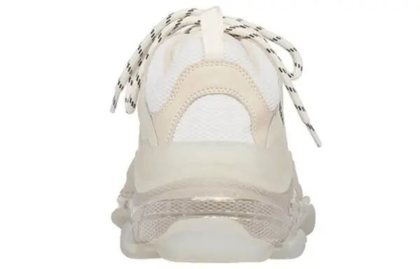 Balenciaga Triple S Clear Sole Sneakers - White