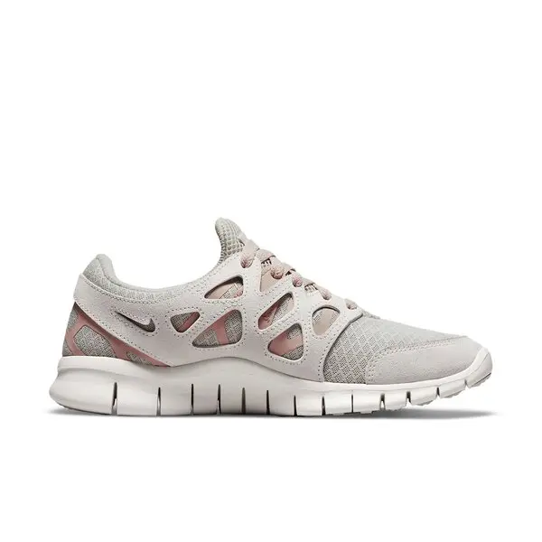 Nike Free Run 2 Sneakers - Gray/white