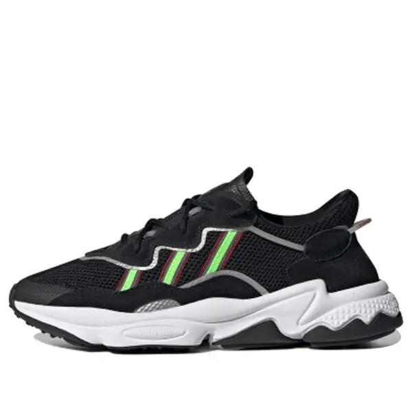 Adidas Ozweego Sneakers - Core Black/solar Green/onix