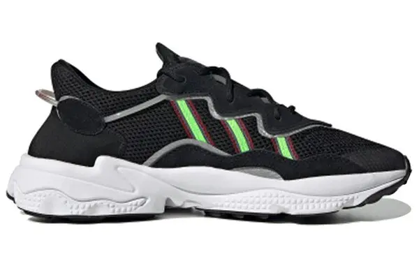 Adidas Ozweego Sneakers - Core Black/solar Green/onix