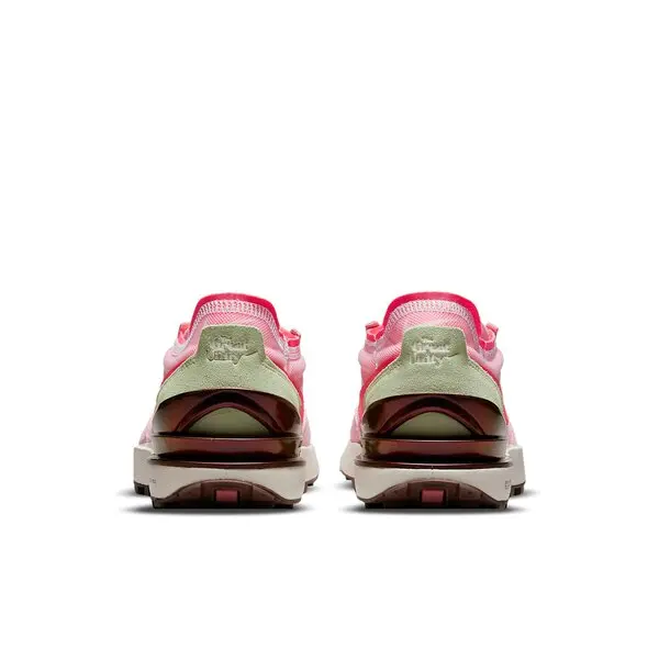 Nike Waffle One "rawdacious" Sneakers - Pink/green/brown