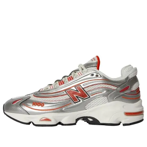 NEW BALANCE X Thisisneverthat 1000 "silver Orange - Metallic Silver/red