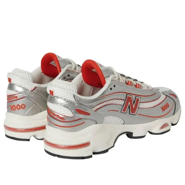 NEW BALANCE X Thisisneverthat 1000 "silver Orange - Metallic Silver/red