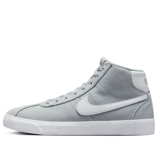 Nike Bruin High Top Sneakers - Wolf Grey/white/wolf Grey