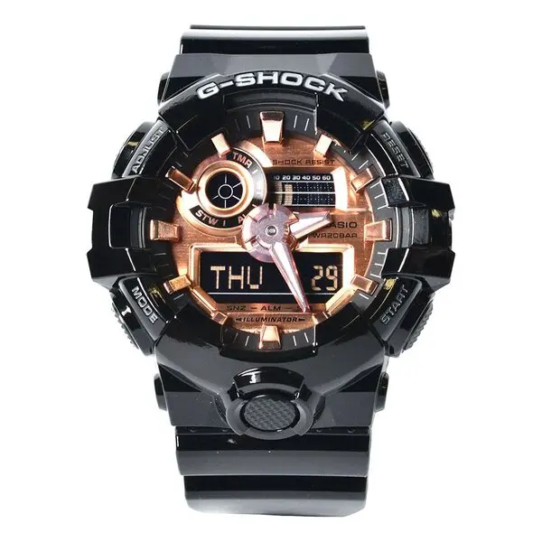 Casio G-shock Analog-digital Watch - Blackrose Gold