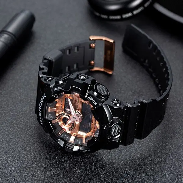 Casio G-shock Analog-digital Watch - Blackrose Gold
