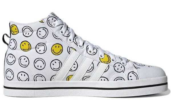 Adidas Neo Bravada Mid "smiley" Sneakers