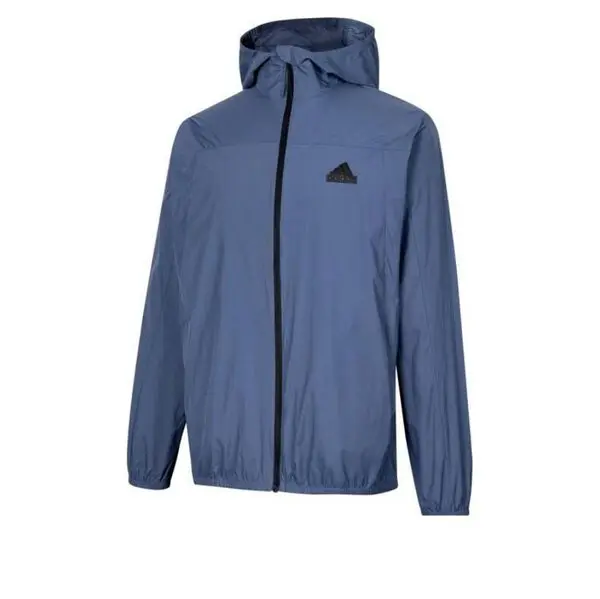 Adidas Full-zip Hoody Jacket - Blue