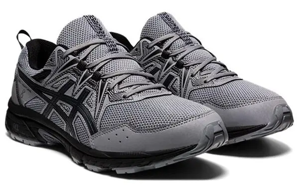 Asics Gel-venture Athletic Sneakers - Grey/black