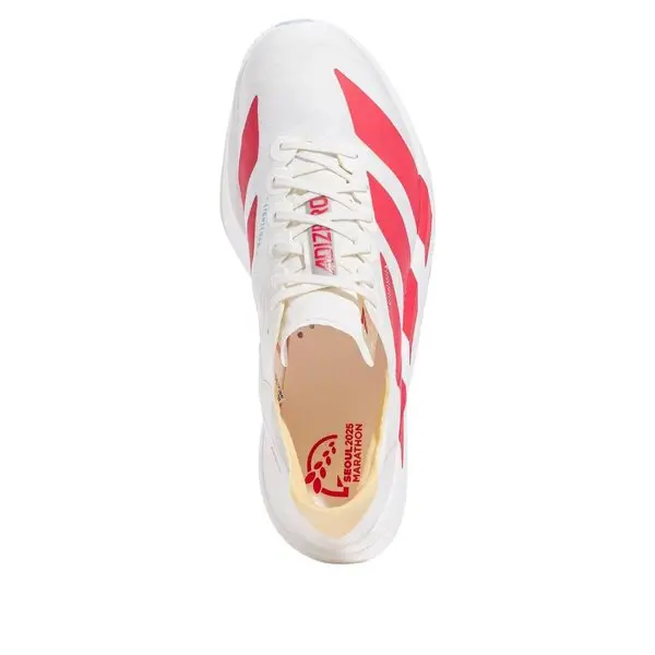 Adidas Adizero Adios Pro 4 Sneakers - Off White/lucid Red/clear Sky