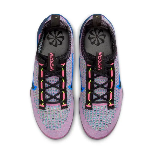 Nike Vapormax 2021 Flyknit Next Nature - Pink Blast/photo Blue/volt