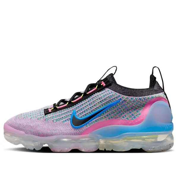 Nike Vapormax 2021 Flyknit Next Nature - Pink Blast/photo Blue/volt