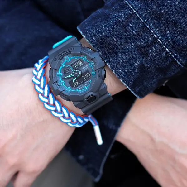 Casio G-shock Analog-digital Watch - Blueblack