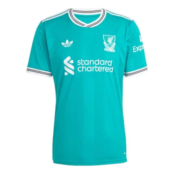 Adidas Liverpool Fc 25/26 Third Jersey - Sea Green/teal