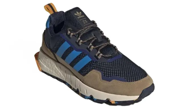 Adidas Zx 1k Boost Sneakers - Black/blue/brown