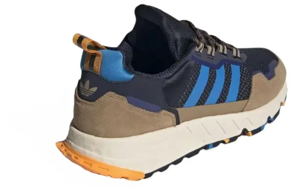 Adidas Zx 1k Boost Sneakers - Black/blue/brown