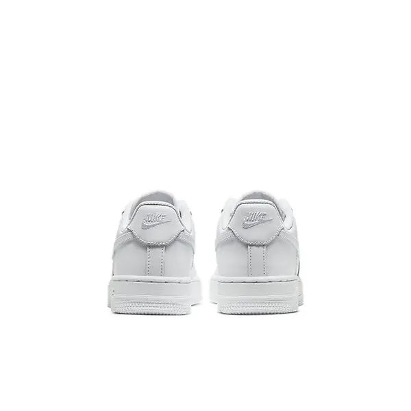 Nike Force 1 "low Top" Lace Up Sneakers - White