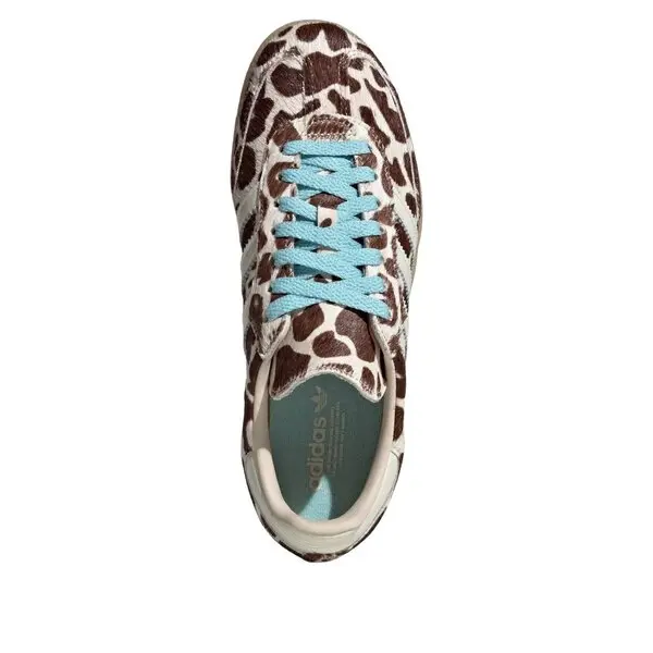 Adidas Samba Og Giraffe Print Crystal Linen Gum - Crystal Linen/ivory/gum