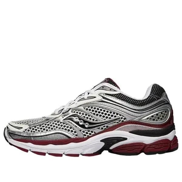 Saucony Progrid Omni Og Athletic Sneakers - White/silver/red