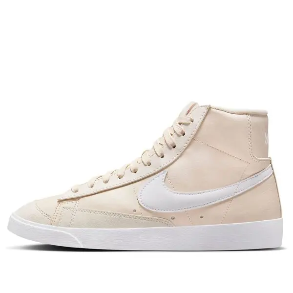 Nike Blazer Mid '77 High Top Sneakers - Light Orewood Brown/volt/black