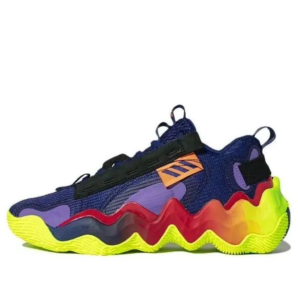 Adidas Exhibit B Wear-resistant Non-slip Purple - Purple/black/red