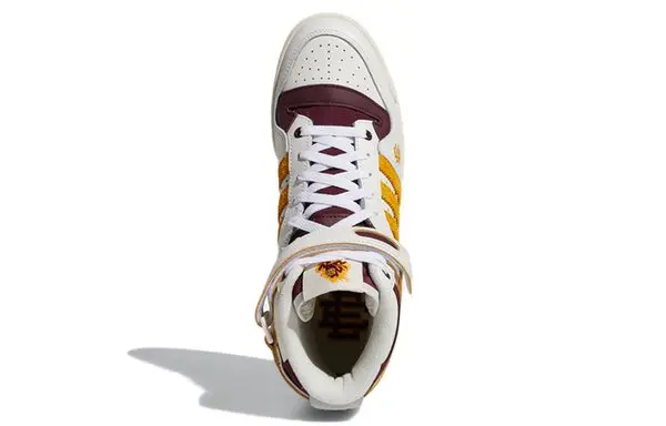 Adidas X Eric Emanuel X Midnight Madness Forum 84 High 'arizona State Sun Devils - White/yellow/red