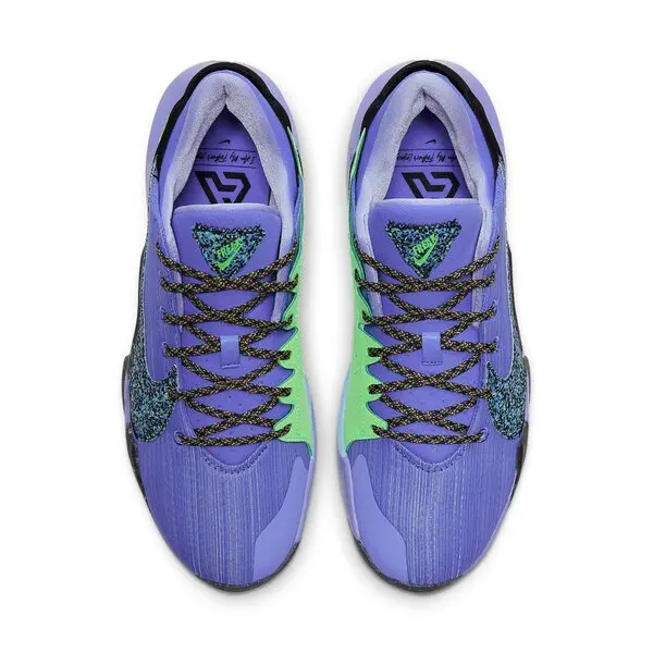 Nike Zoom Freak 2 Ep 'play For The Future' Low Top Sneakers - Blue/black