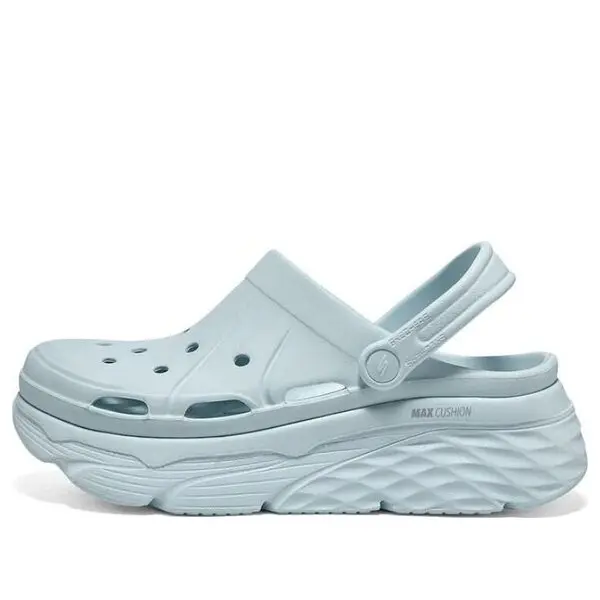 Sketchers Max Cushioning Sandals - Blue
