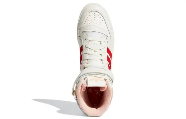 Adidas Originals Forum 84 Hi Shoes - Creamwhite/pink