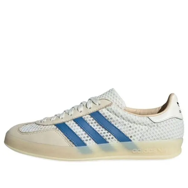 Adidas Gazelle Indoor Sneakers - Off White/focus Blue/warm Vanilla