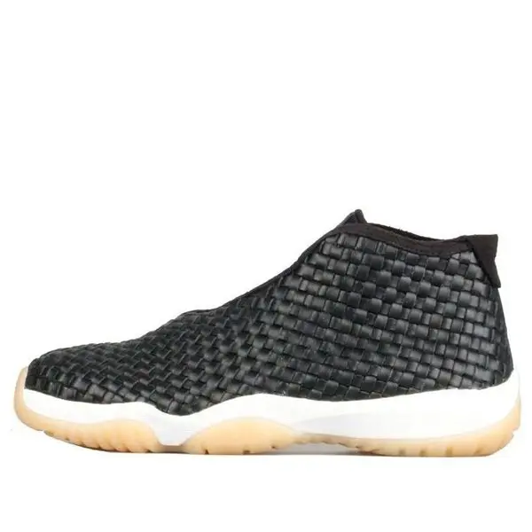 JORDAN Air Future Premium Woven Sneakers - Black/sail-gum Yellow