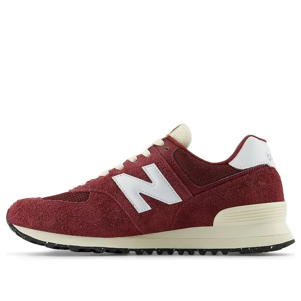 NEW BALANCE 574 Sneakers - Classic Crimson/white/angora