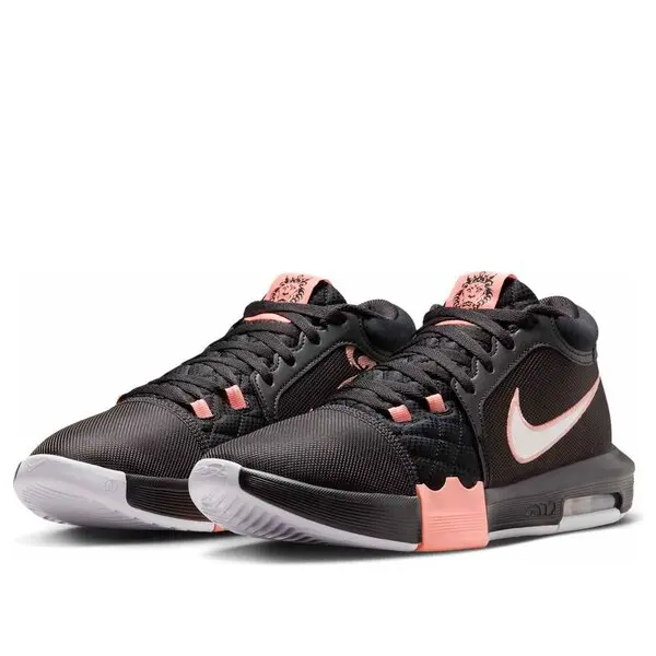Nike Lebron Witness Athletic Sneakers - Black/apricot Agate/white