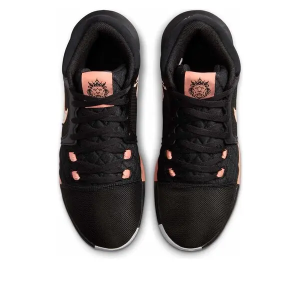 Nike Lebron Witness Athletic Sneakers - Black/apricot Agate/white
