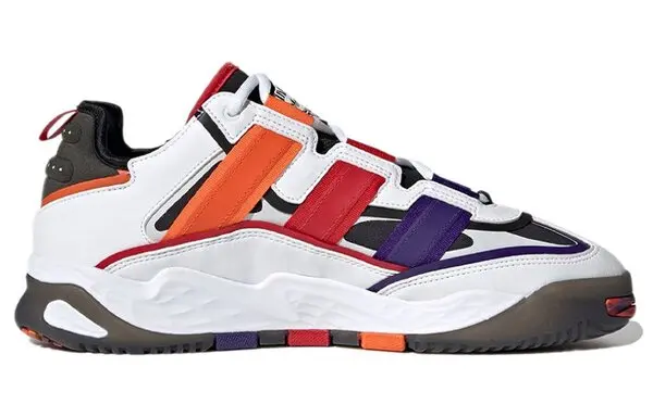 Adidas Niteball "chinese New Year" Sneakers - White/purple/orange
