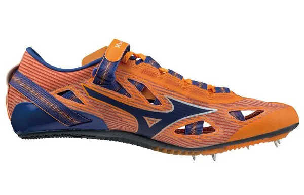 Mizuno X-laser Elite 2 Athletic Spikes - Orange/blue