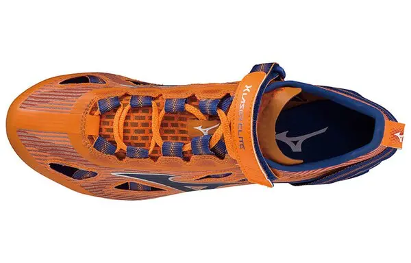 Mizuno X-laser Elite 2 Athletic Spikes - Orange/blue