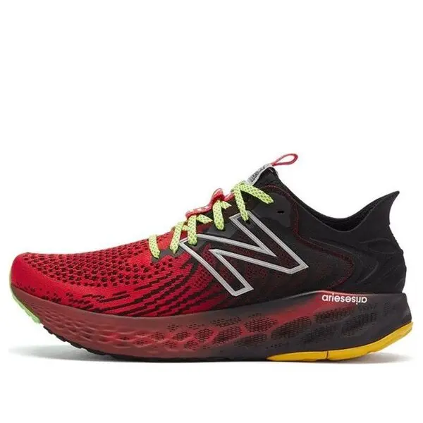 NEW BALANCE Aries X Fresh Foam 1080v11 'unbalanced Iii' Sneakers - Black/red/yellow