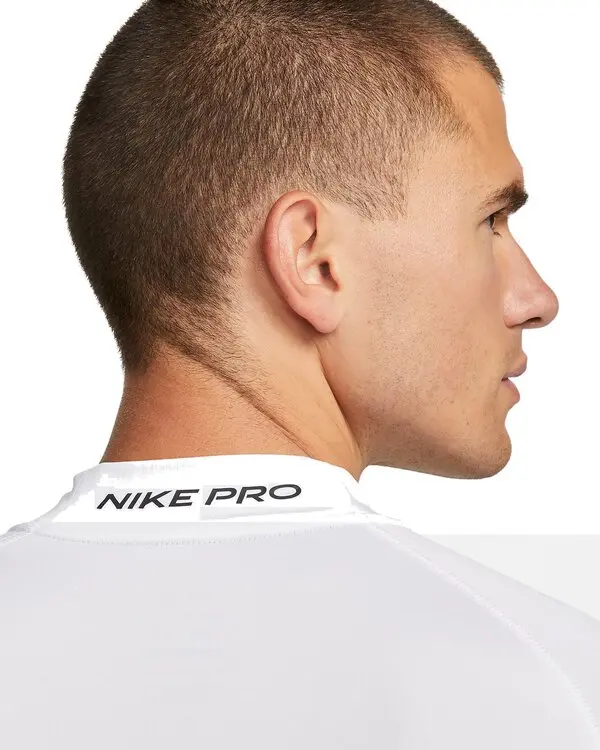 Nike Pro Dri-fit Fitness Mock-neck Long-sleeve Top
