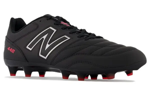 NEW BALANCE 442v2 Team Fg Soccer Cleats - Black/white