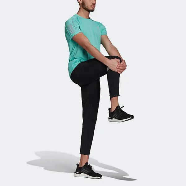 Adidas Own The Run Reflective Short Sleeve Running T-shirt - Green
