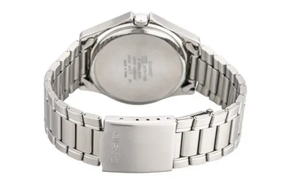 Casio Stainless Steel Analog Watch With Black Dial